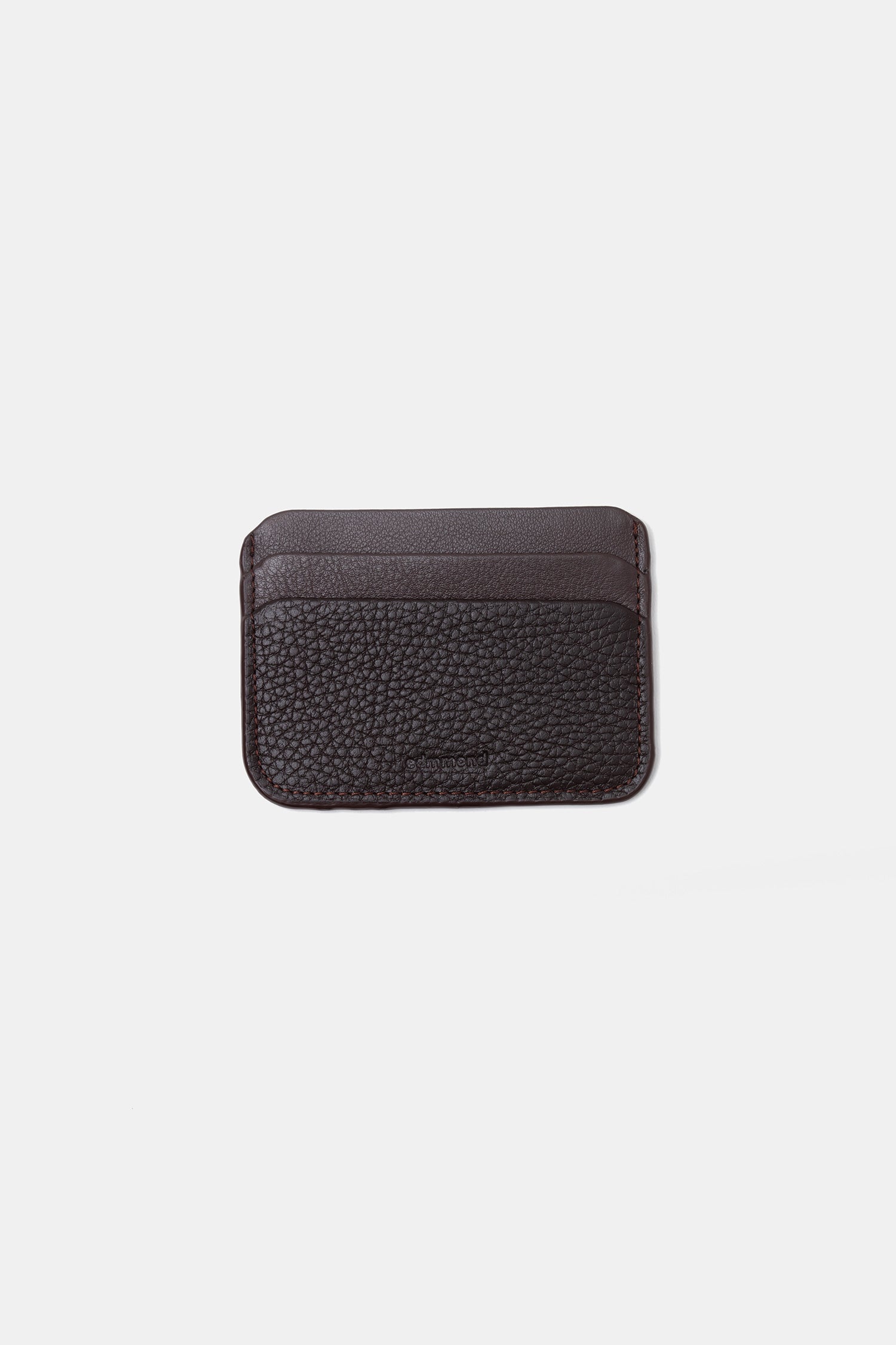 FOLD CARD HOLDER chocolate – edmmond.com