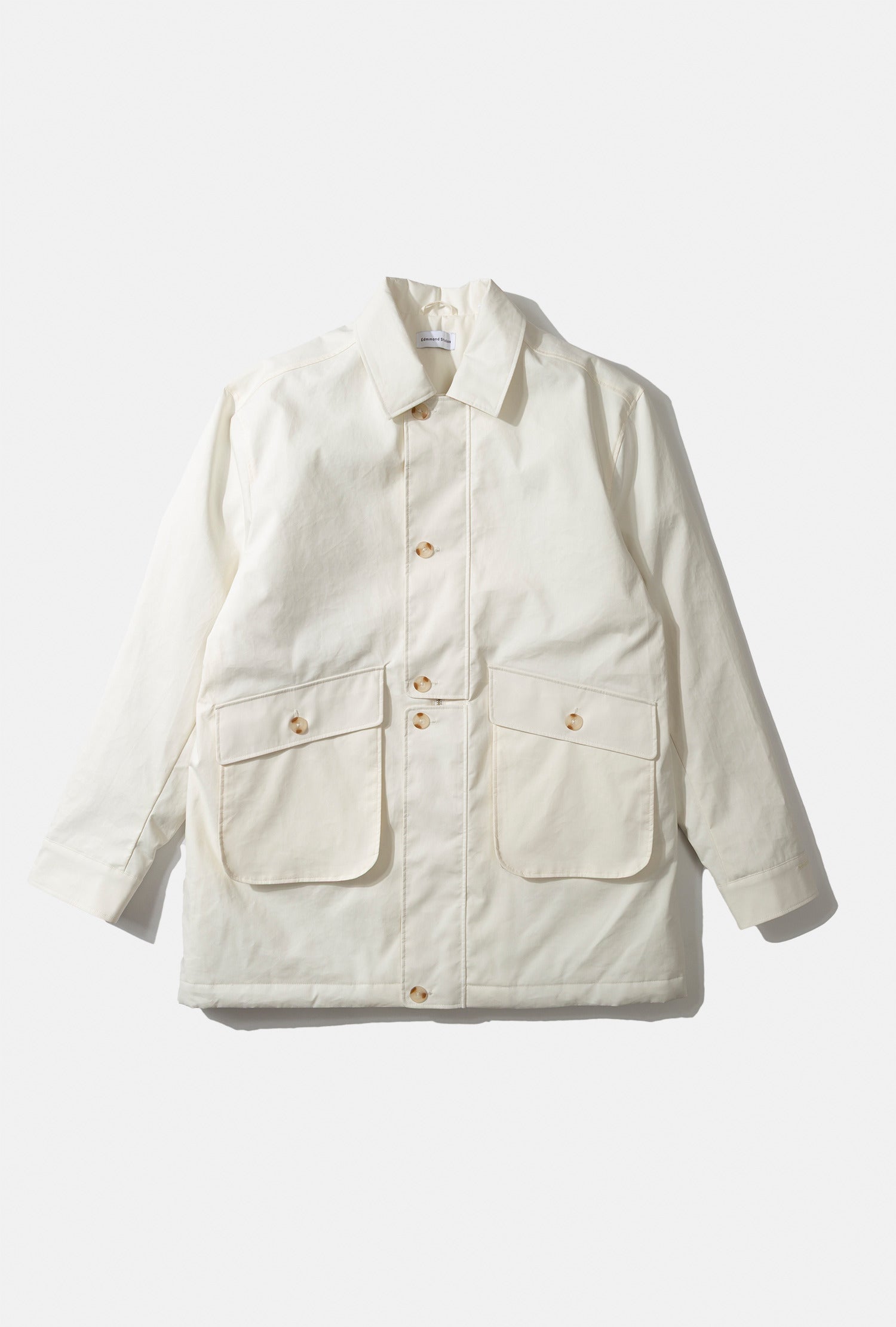 DOUBLE PLACKET off white – edmmond.com