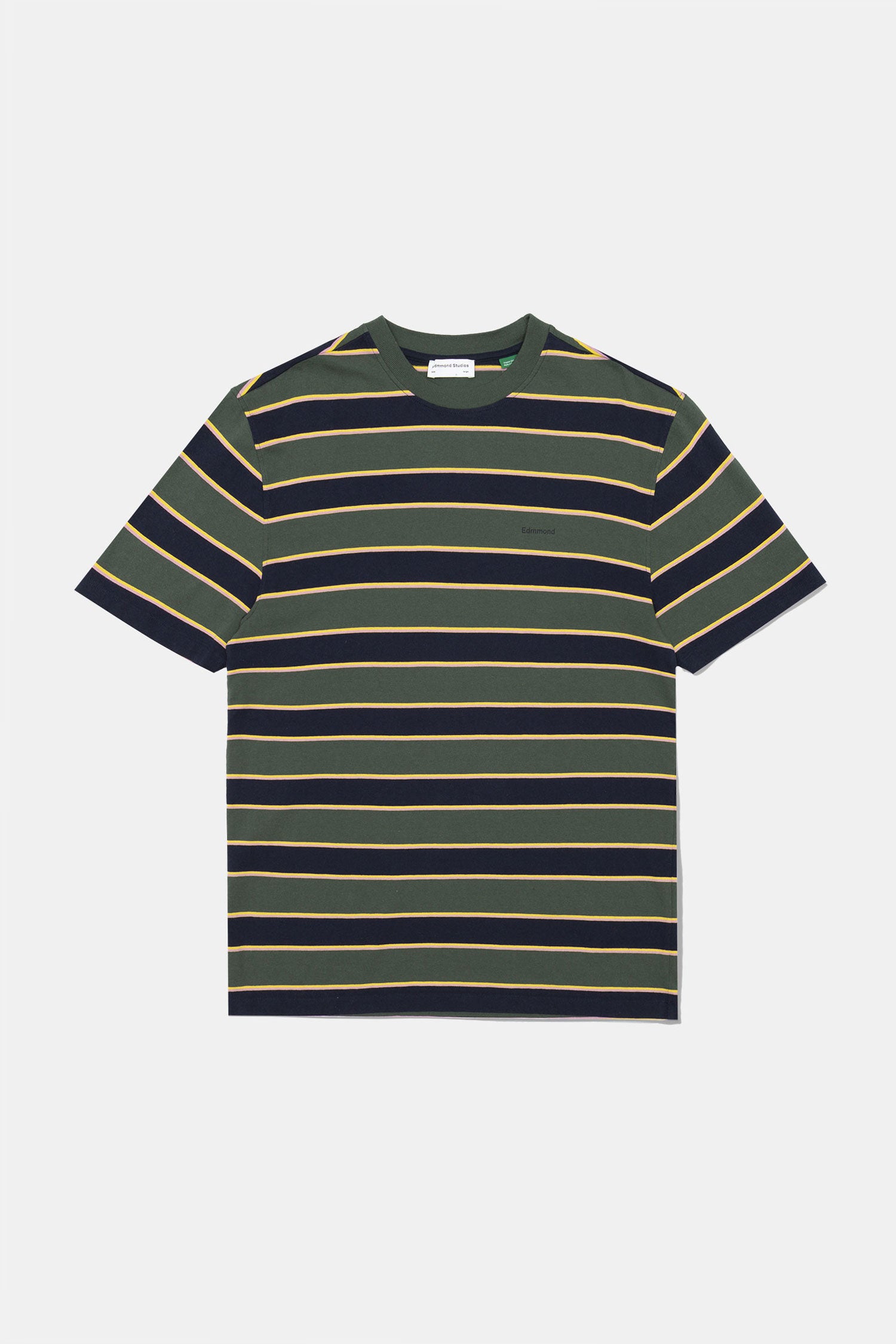 MINI LOGO STRIPES DK GREEN – edmmond.com